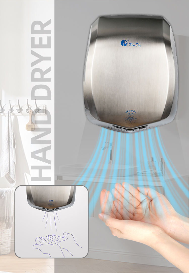 Automatic induction type hand dryer China Manufacturer